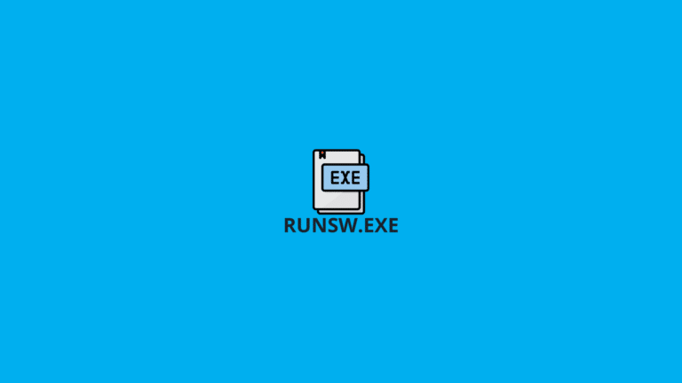 What is runSW.exe? A Complete Guide
