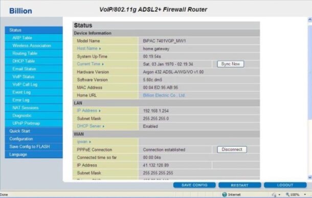 192.168.1.254 Admin Login - Adgang til routersiden