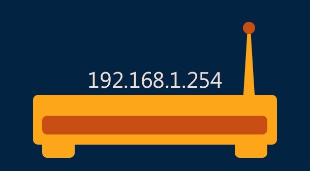 192.168.1.254 Login amministratore - Pagina Router di accesso