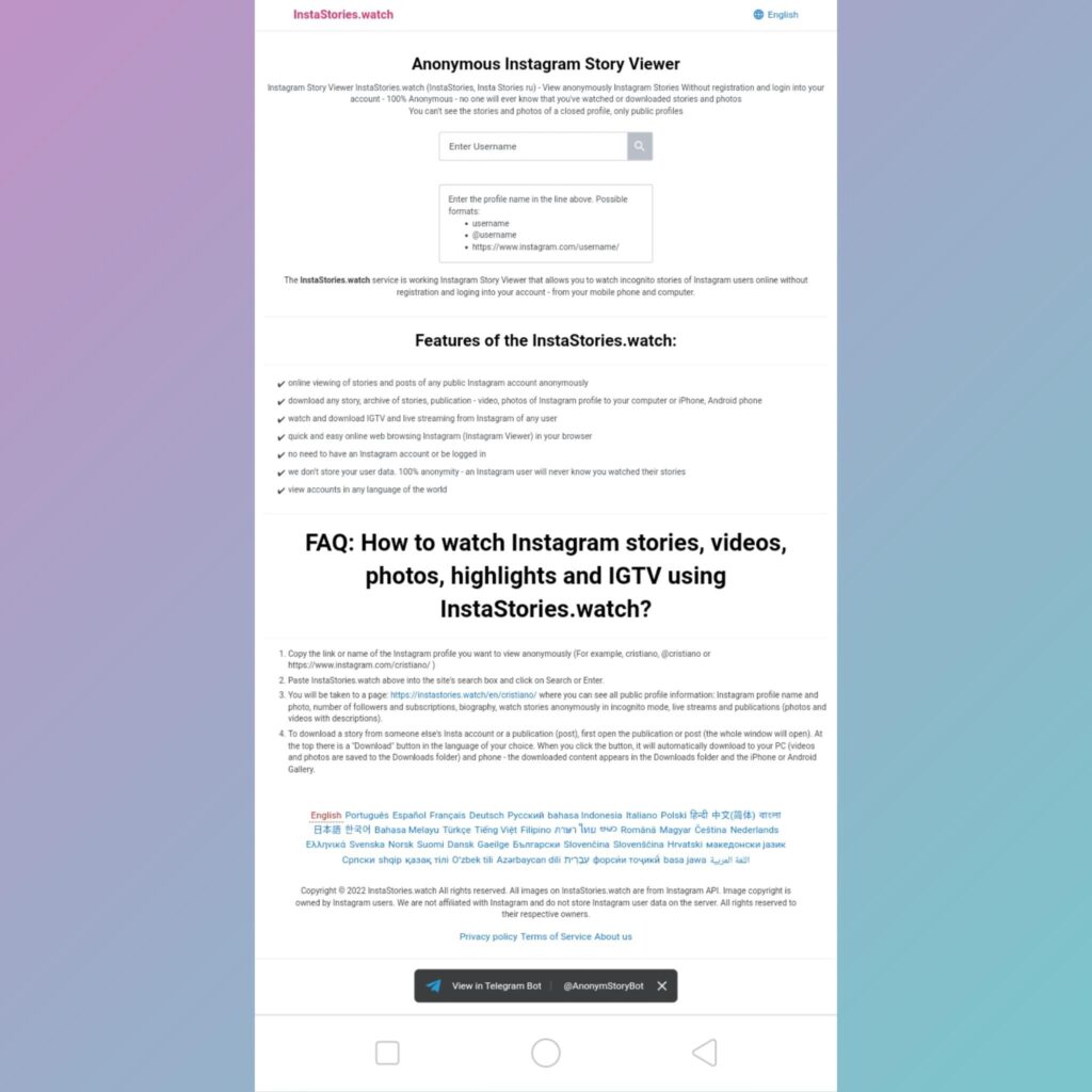 How to View Instagram Stories, Highlights, Posts, Reels Anonymously ...